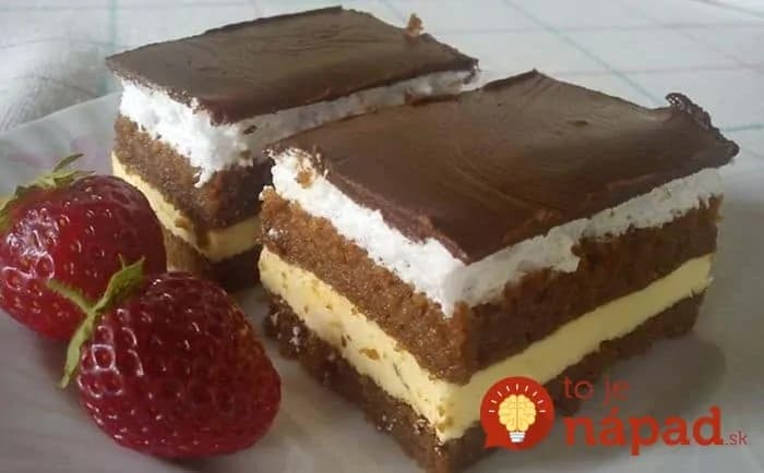 Úžasný kávový zákusok s krémom, ktorý si všetci zamilujú: Veľmi ...